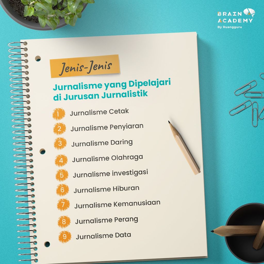 Seru! Ini Jenis-jenis Jurnalisme yang Diajarkan di Jurusan Jurnalistik